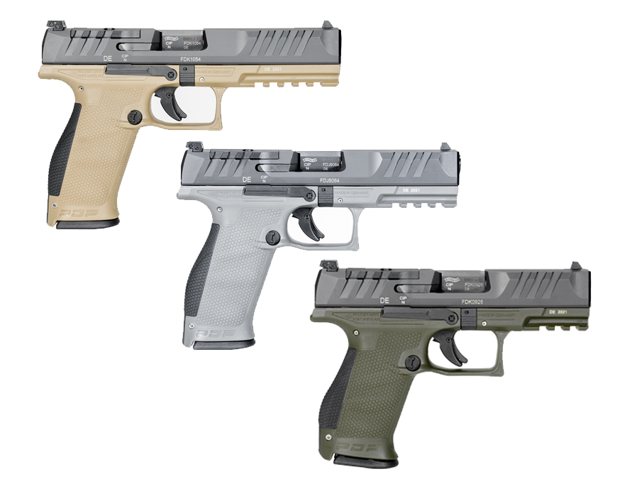 Walther Introduces 3 New Color Options For The Pdp “its Your Duty To