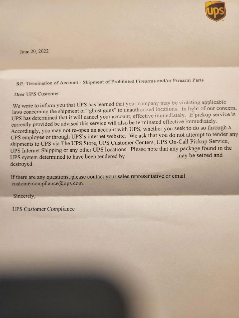 BREAKING: UPS Shutting Down the Accounts of 80%/PMF Suppliers and ...