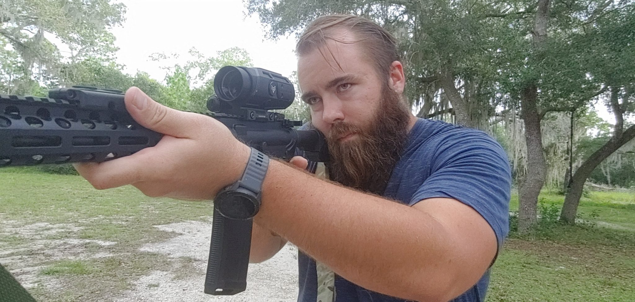 Occluded Shooting - How To Use a Magnified Optics Up Close