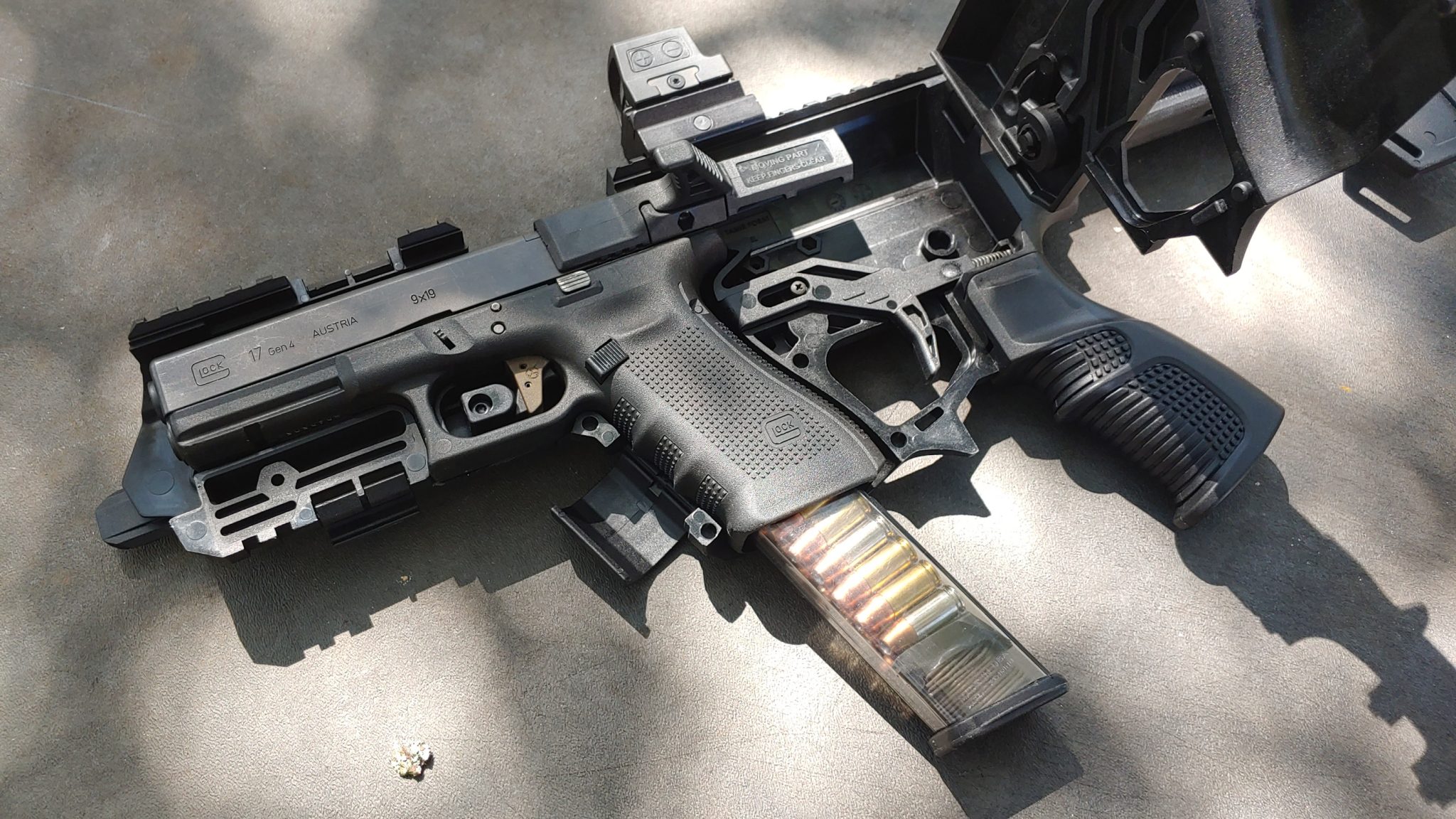 The Recover Tactical P-IX - A Reverse Bullpup For Your Glock