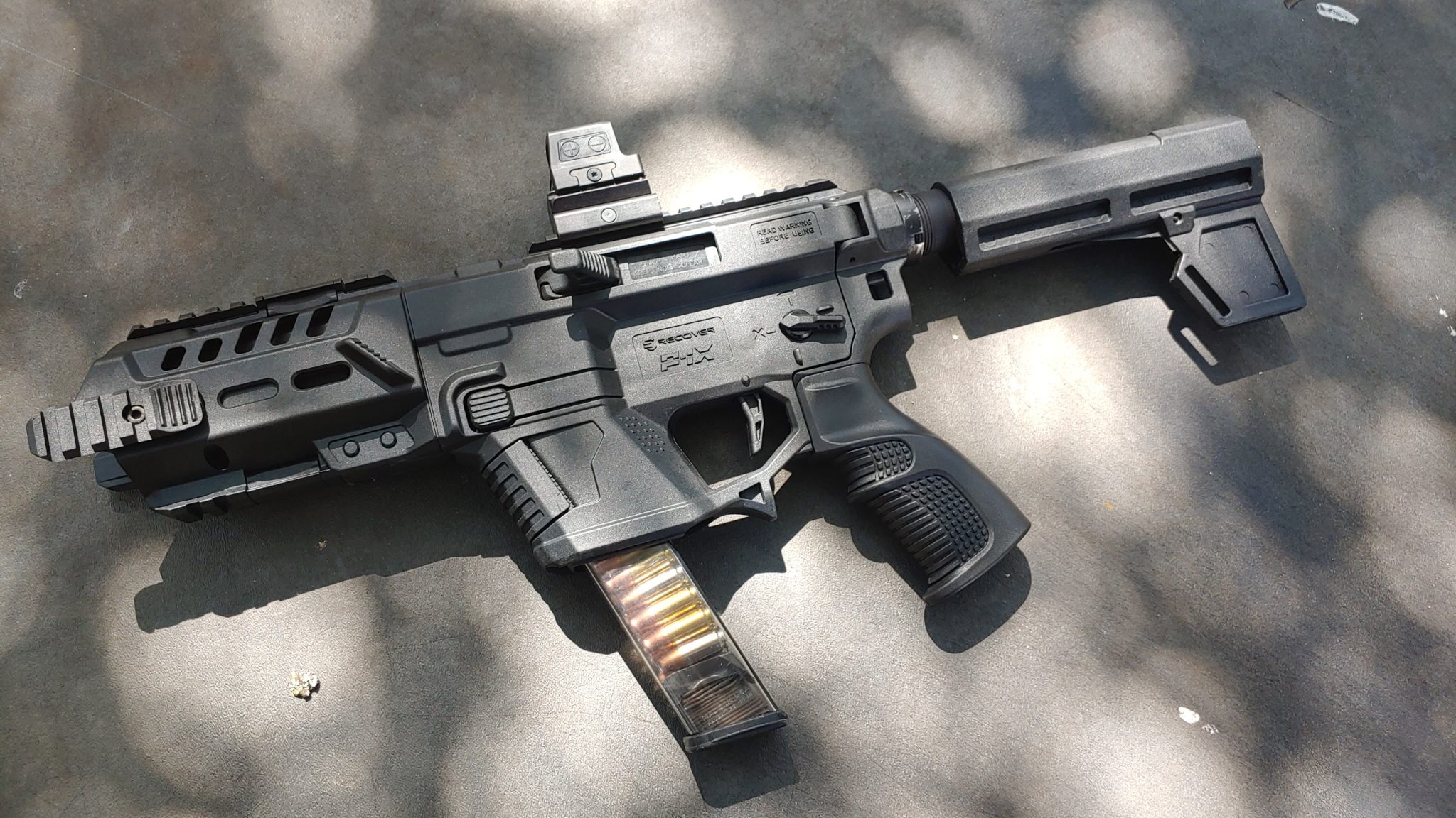 The Recover Tactical P-IX - A Reverse Bullpup For Your Glock
