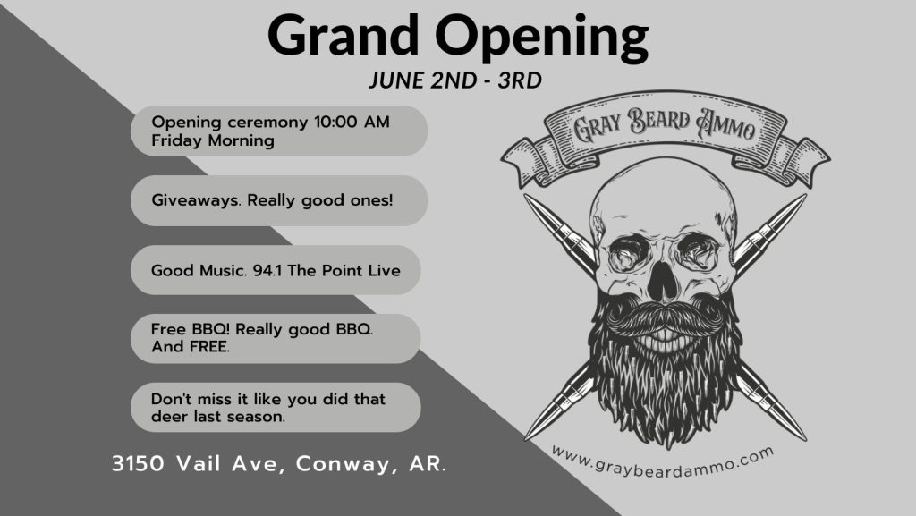 GRAY BEARD AMMO ANNOUNCES GRAND OPENING - GAT Daily (Guns Ammo Tactical)