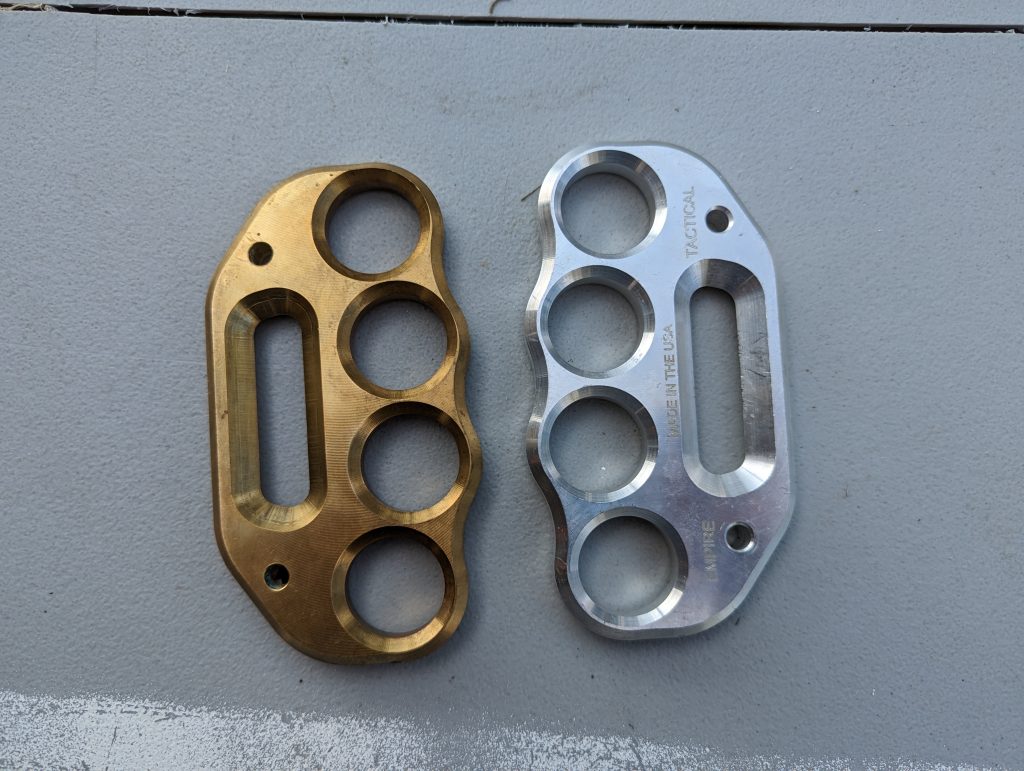 The Empire Tactical Brass Knuckles