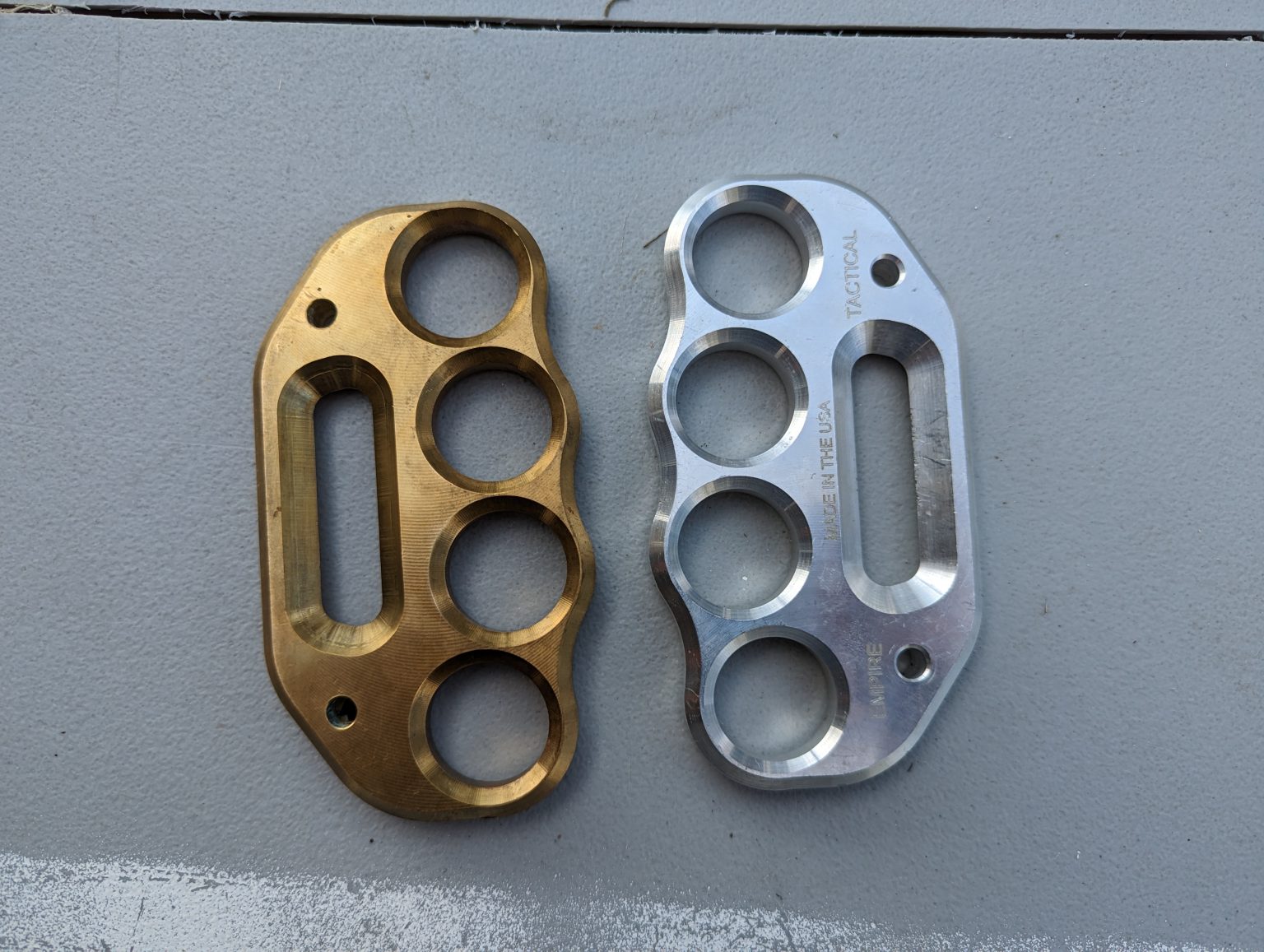 The Empire Tactical Brass Knuckles