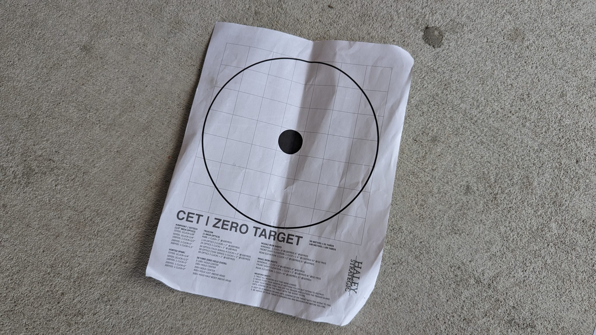 Haley Strategic Target Package - Free Stuff!