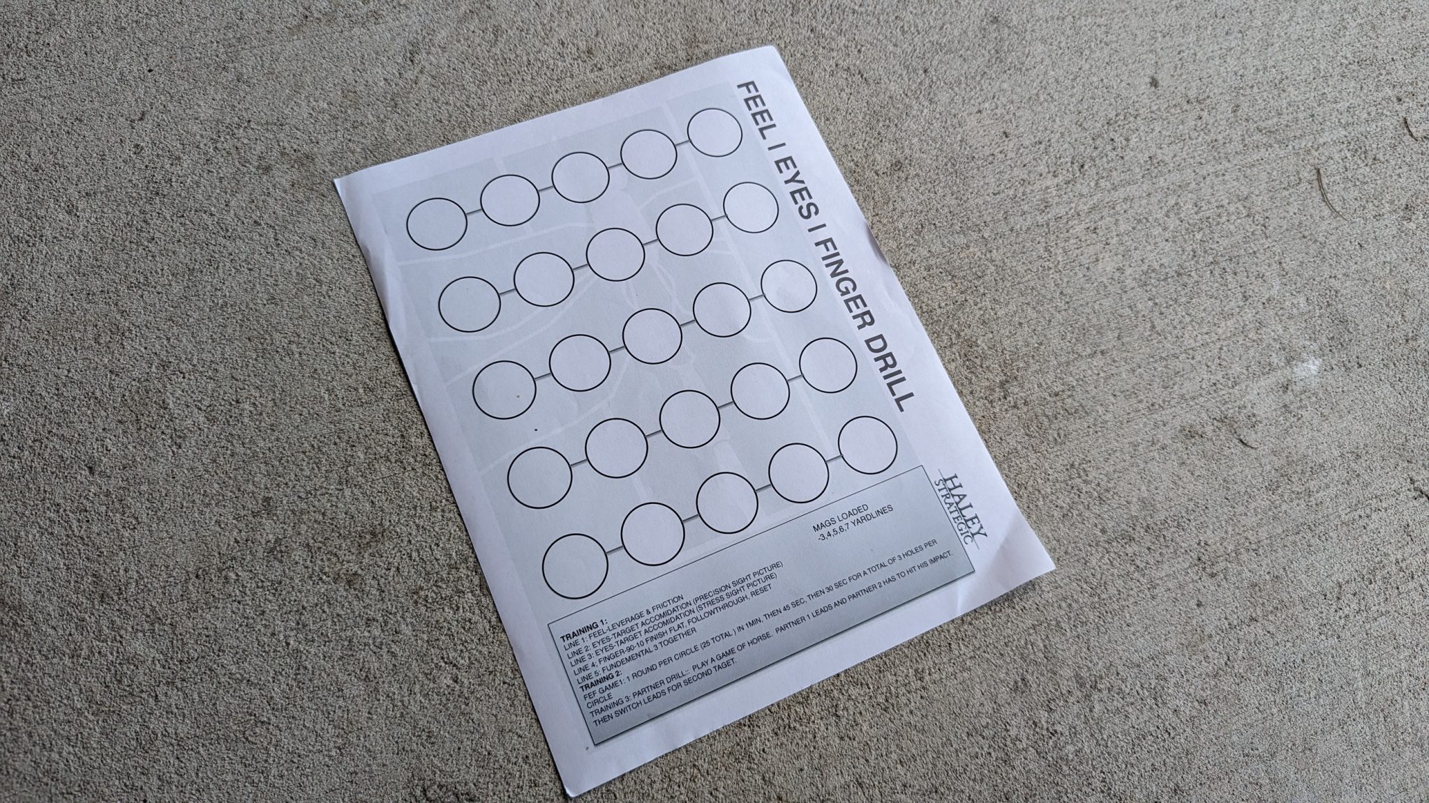 Haley Strategic Target Package - Free Stuff!