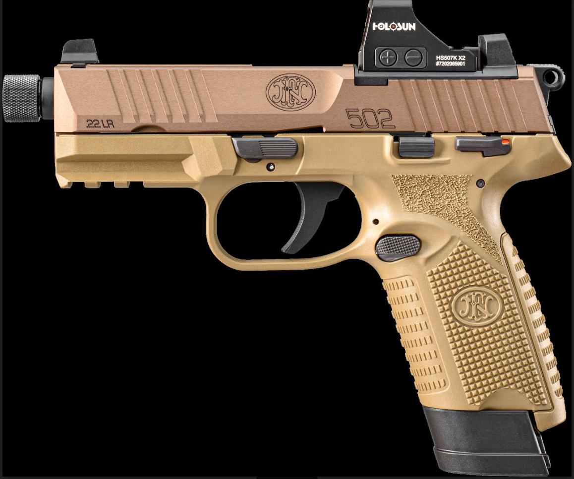 FN’s .22 Caliber Pistol - GAT Daily (Guns Ammo Tactical)