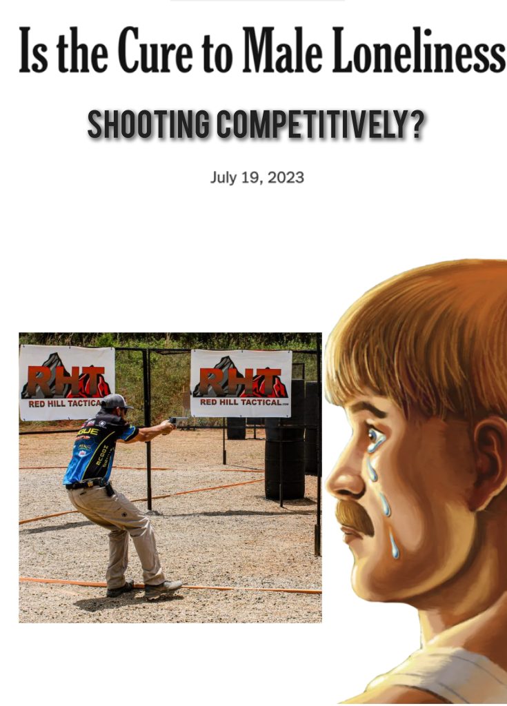 The Cure to Male Loneliness Is Shooting Competitively