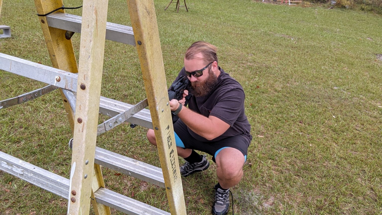 Using a Ladder In Your Firearms Training