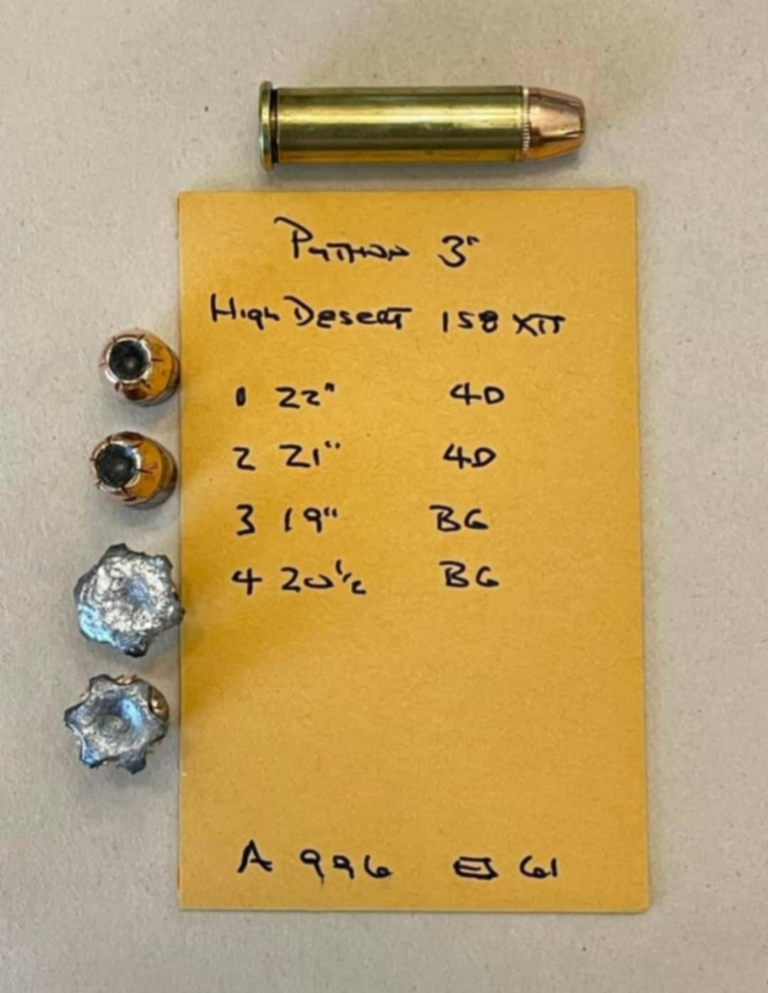 High Desert Cartridge's .357 Magnum Loads