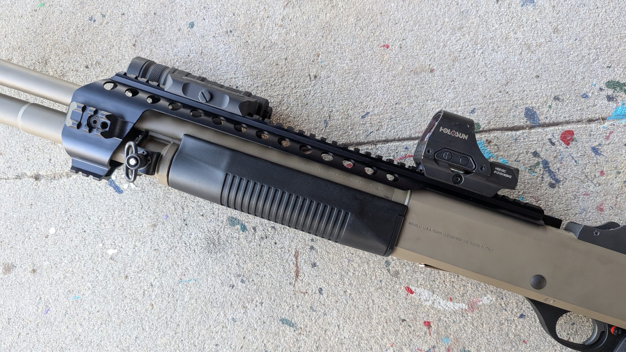 Tactical M4 Quad Rail For Shotguns