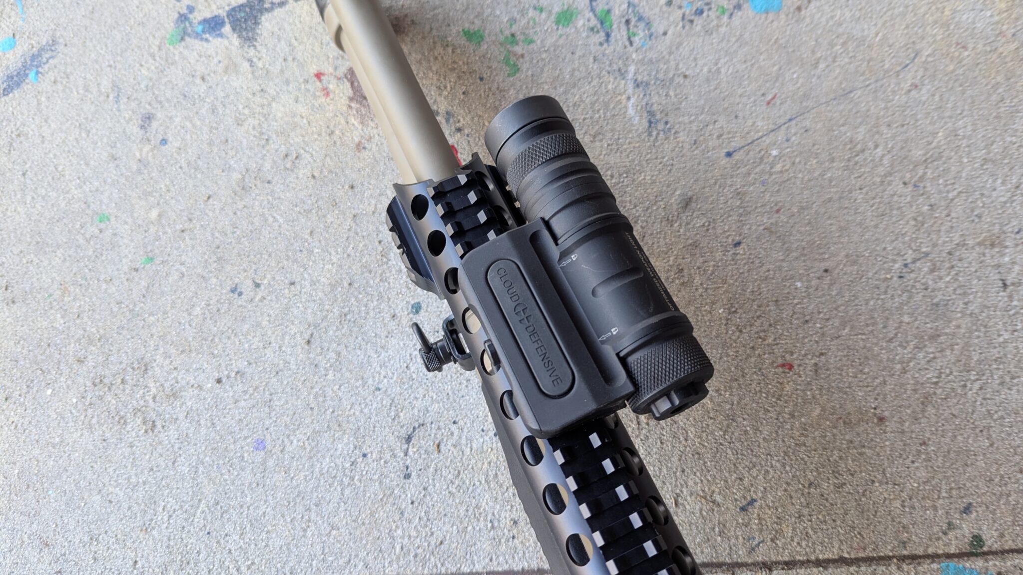 Tactical M4 Quad Rail For Shotguns